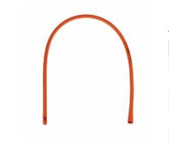 Intermittent catheter, Robinson/Nelaton, Red, 2 opposite eyelets 18FR ...