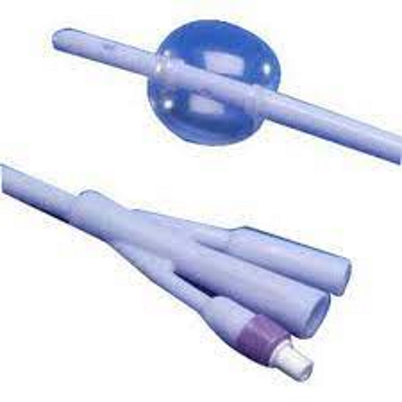 100% silicone pediatric Foley probe, 2 lanes, 3cc, 8fr (10/BTE)